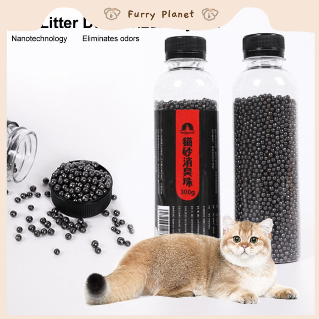 Furry Planet's Cat Litter Deodorizing Crystal-Black Menghilangkan bau ...