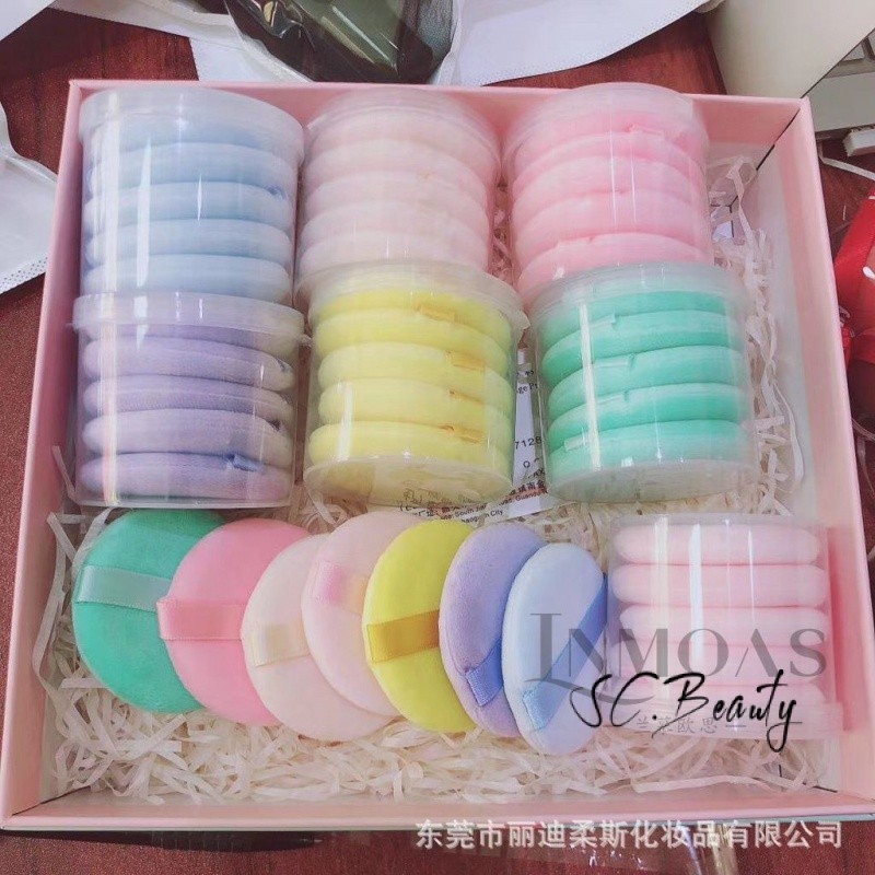 Boxed Loose Powder Puff Makeup Sponge Puff Dry Powder Puff Fine ...
