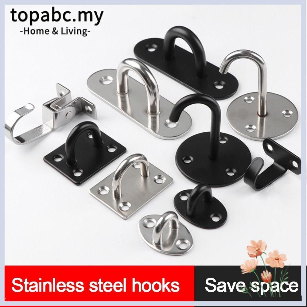 TOPABC 1Pcs Wall Hook, Plate Deck U/J-Shaped Ceiling Mount Hanger ...