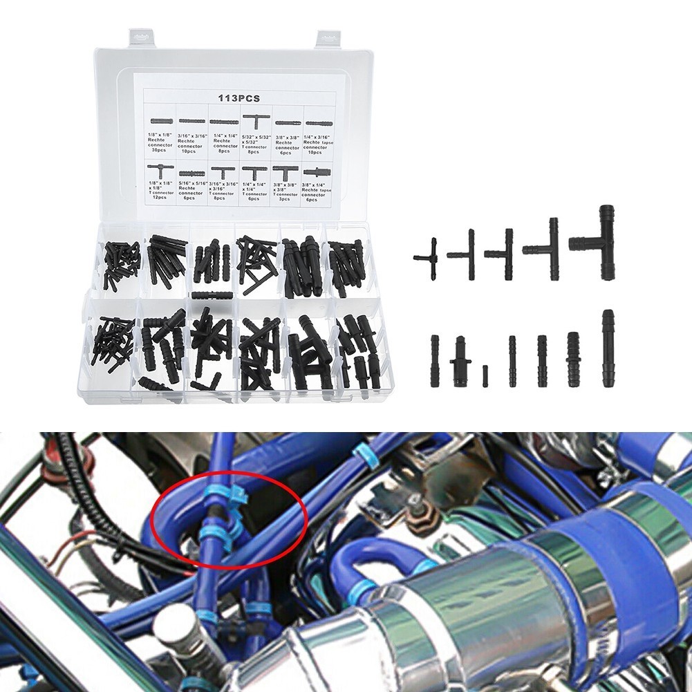 May new product 113PCS Vacuum Connector Assortment Automotive Vacuum ...