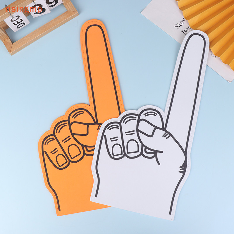 [risingmp] New Finger Foams Sports Cheering Party Hand Props 1 Noise ...