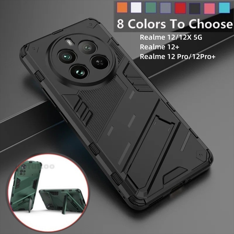 Realme 12X 5G Shockproof Armor Casing For Realme 12 13 Pro Plus 12Pro ...