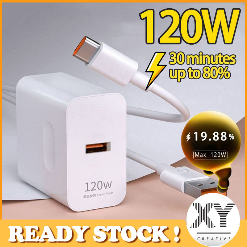 type c micro charger fast charging 120W 6A Super Fast charger For ...