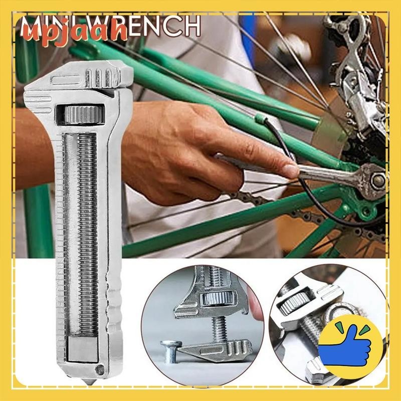 4Pcs Mini Wrench Pocket Portable Multitool Spanner Tool for Outdoor Camping Compact Titanium ...