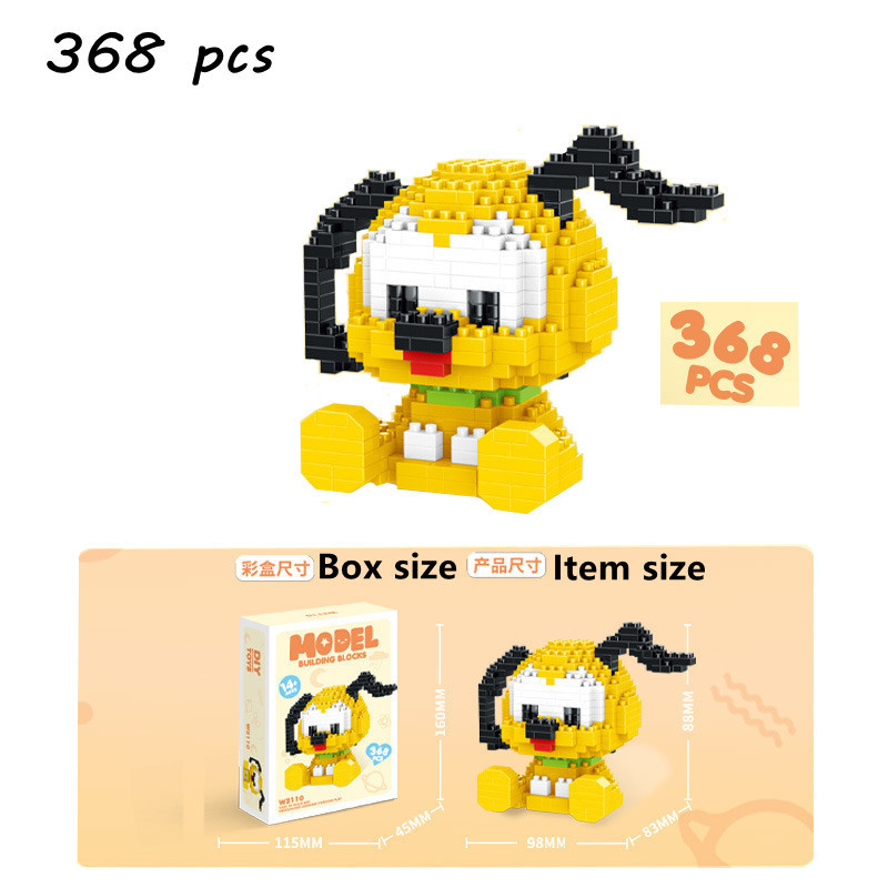 Mini Lego Block DIY Disney Character Model Building Blocks Nano block Disney Cartoon | Shopee ...