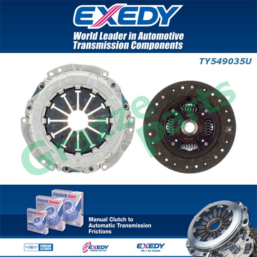 Exedy Daikin Clutch Kit Set TY549035U Toyota Vios NCP42 Corolla AE92 ...