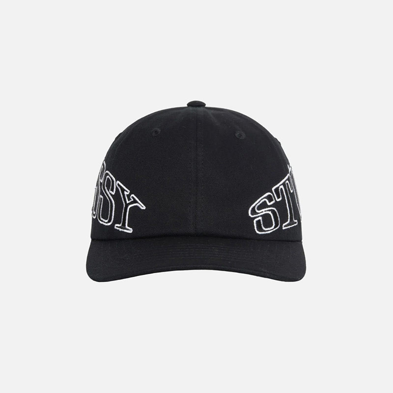 STU LOW PRO ARC STRAPBACK 24SS BASEBALL CAP BLACK | Shopee Malaysia