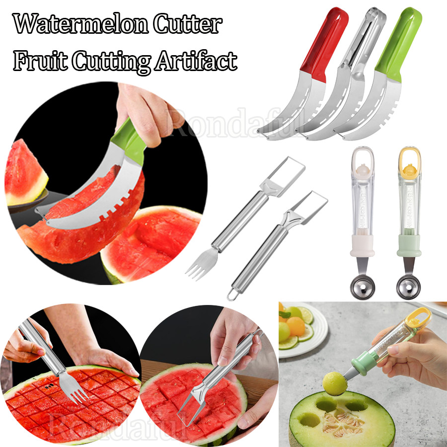Watermelon Slicer Cutter Tool Stainless Steel Fruit Slicer ...