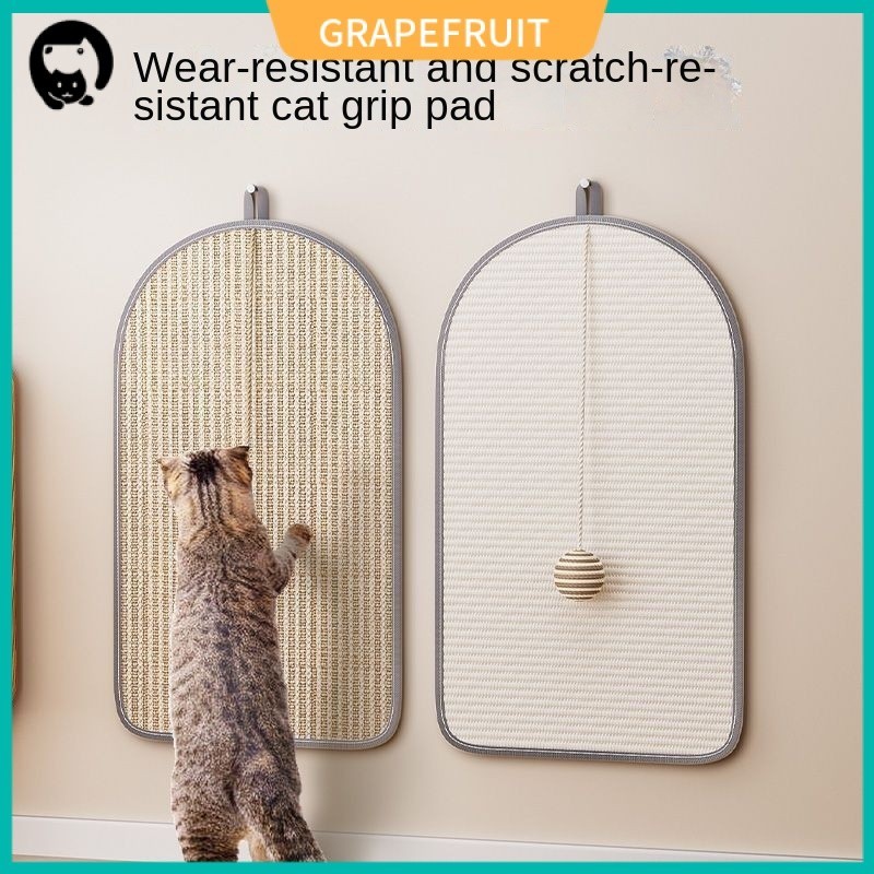 Scratch Board Cat Stand-Up Stickable Sofa Wall-Hanging Cushion Cat ...