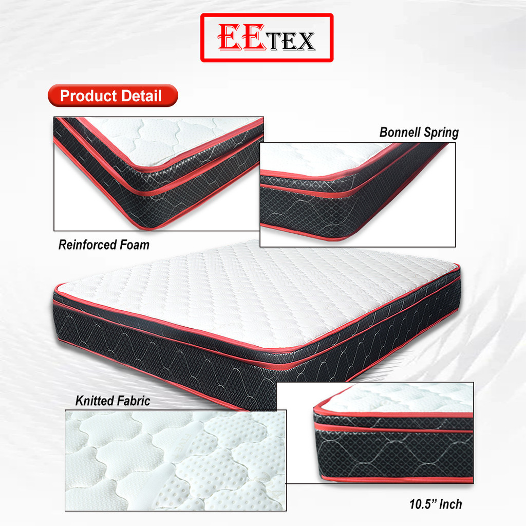 EE HOME COMBO SET Queen Size Bed Frame With Queen Spring Mattress Katil ...