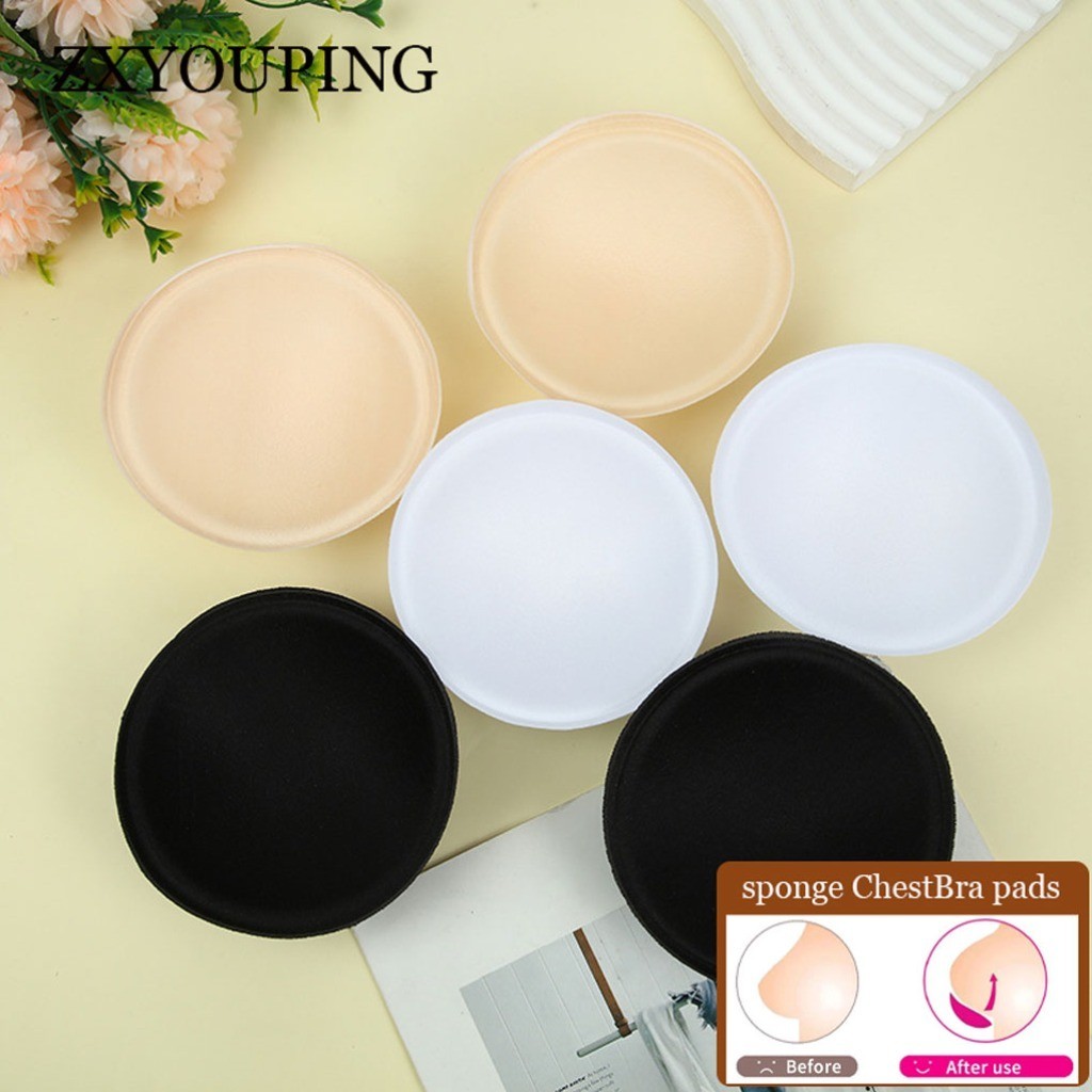 ZXYOUPIONG 1/3 Pair Sport Cups Bra Inserts Pads Padding Sponge Chest ...