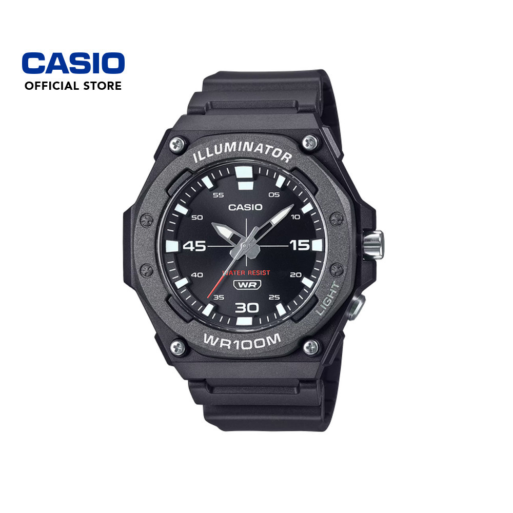 Casio General MW-620H-1AV Grey Resin Band Men Watch | Shopee Malaysia