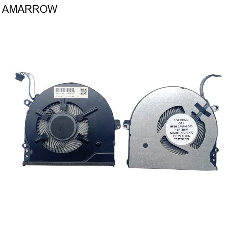 Original Laptop CPU Cooler Fan for HP 15-CC TPN-Q191 Heatsink Cooling ...