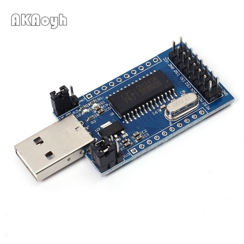 CH341A Programmer USB to UART IIC SPI I2C Convertor Parallel Port ...