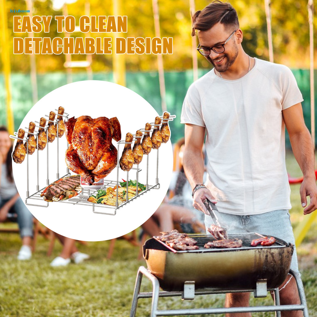 Beer Chicken Method Chicken Leg Rack Stainless Steel Beer Chicken ...