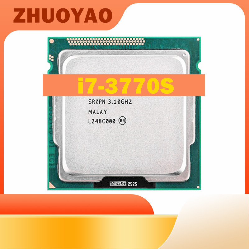Core i7-3770S i7 3770S Processor cpu 65W LGA 1155 100% working properly ...