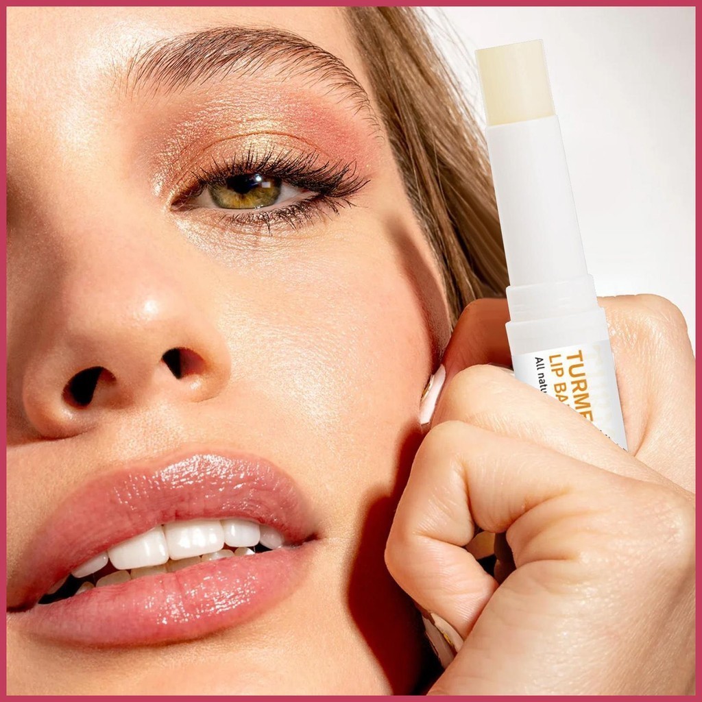 Turmeric Lip Balm Lip Brightener Turmeric Balm Stick Natural Lip Balm ...