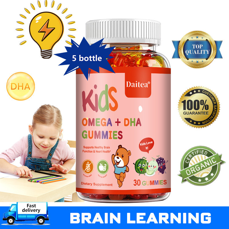 Kids DHA + Omegas, Brain Development & Function - Supports Focus ...