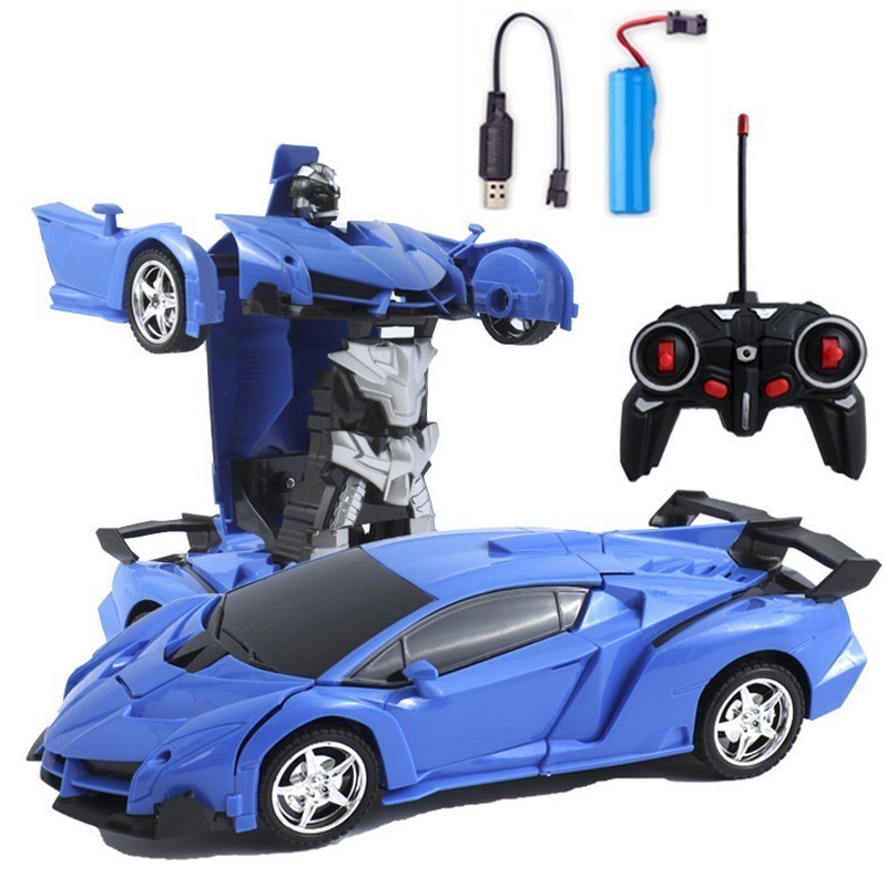 Transformer car Remote Control toy car Transformation Car Mainan budak ...