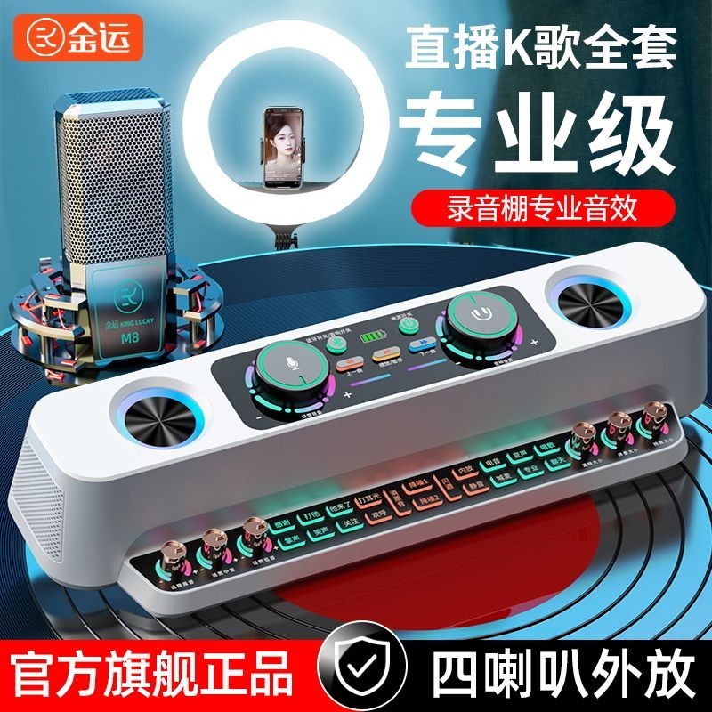 Golden Luck High-End Sound Card Audio All-in-One Machine Tik Tok ...