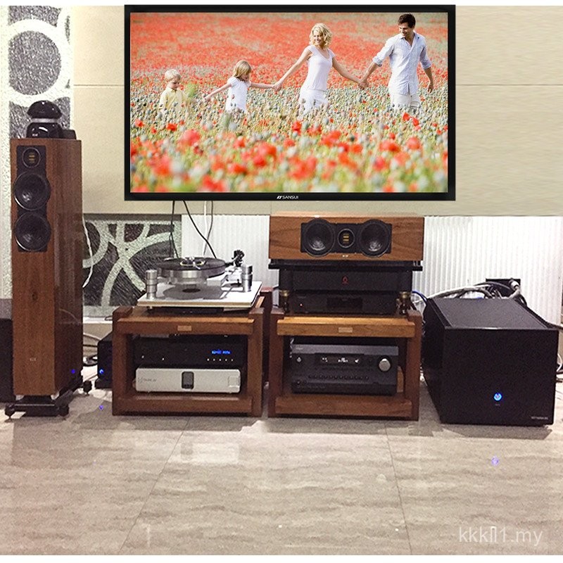 Audio Rack Power Amplifier Rack Solid Wood Audio Rack Power Amplifier ...