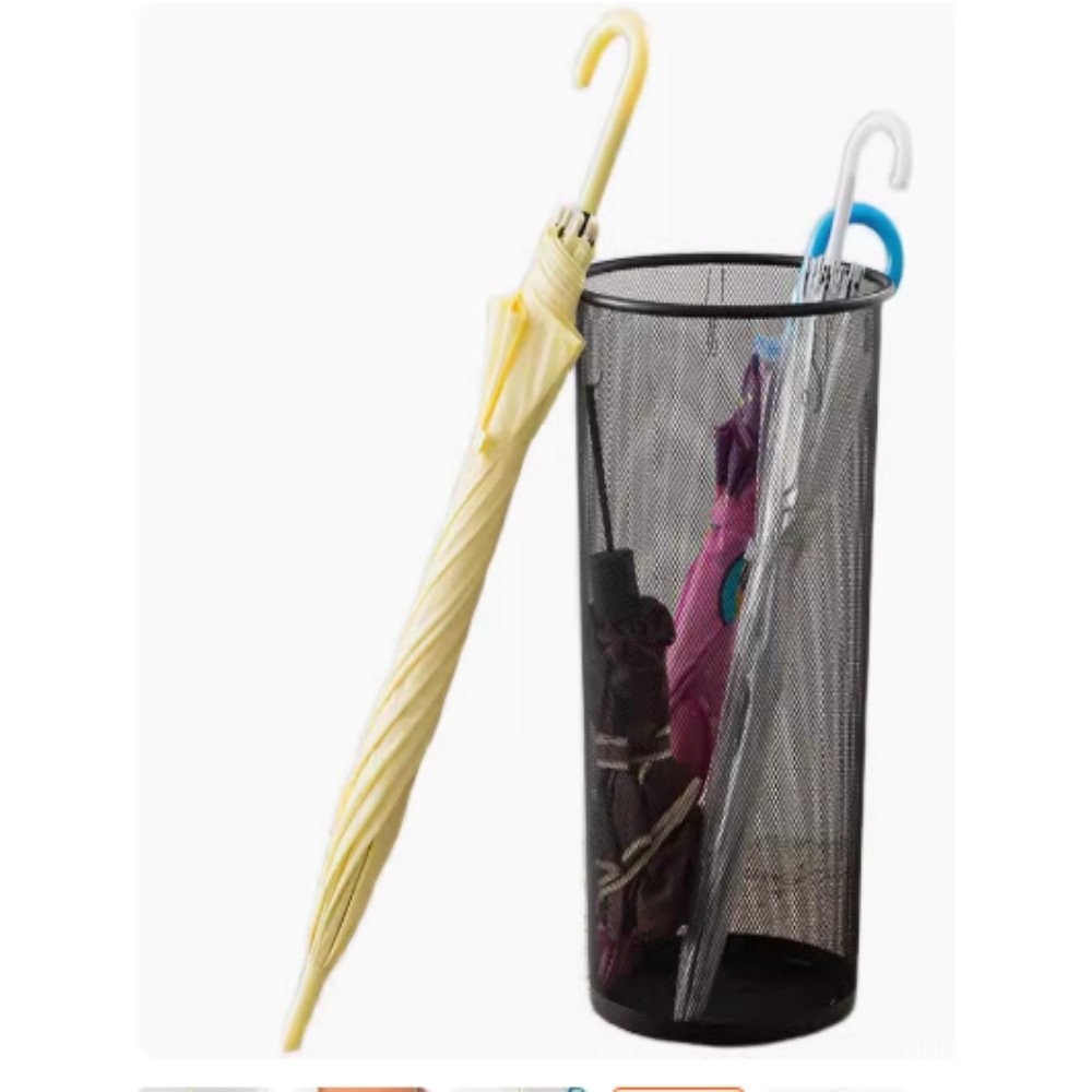 European Style Wrought Iron Wire Mesh Umbrella Basket Umbrella Rack ...