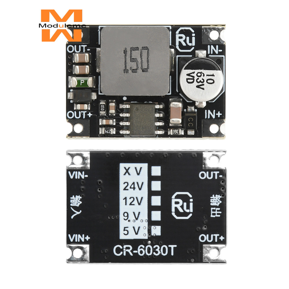 DC-DC Step-down Module 5-60V to 12V/5V/3.3V 2A Car Power Conversion ...