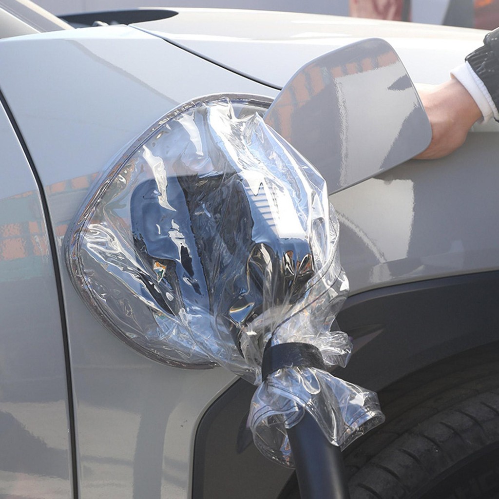 EV Charging Port Rain Cover Reusable EV Charging Port Clear Rain Cover ...