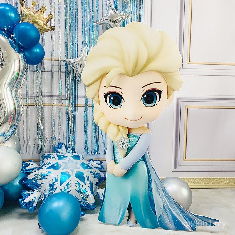 Frozen Girl First Birthday Decoration Theme Party Princess Elsa Poster ...