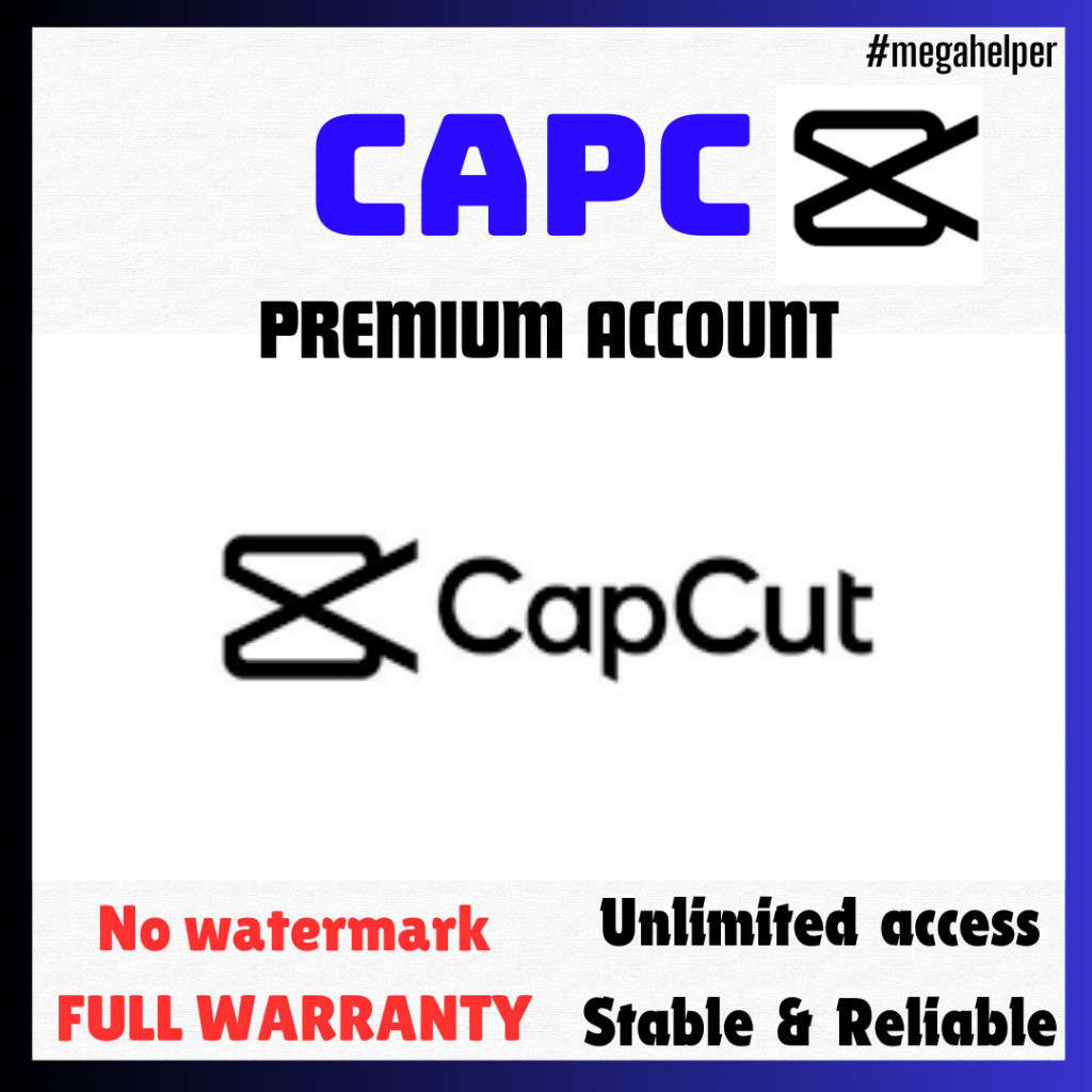 [FAST]CAPCUT PRO CAPC PRO Account | Cap cut premium |lOS ANDROID PC/ | Shopee Malaysia