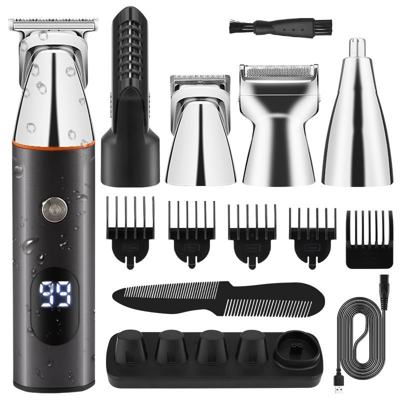 Men's electric razor 5 in 1 private pubic hair trimmer Scrotum ball ...