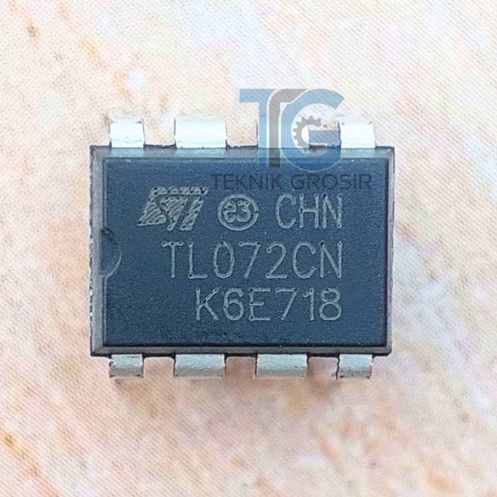 IC TL072 DIP - Dual Operational Amplifier TL072 for Audio & Electronics | Shopee Malaysia