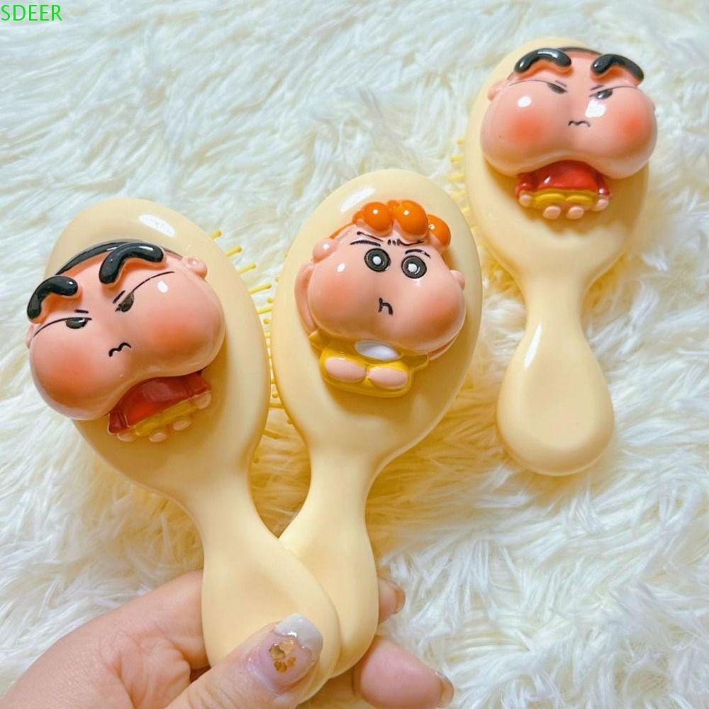 SDEER Crayon Shin-Chan Anime Comb, Cute Foldable Cartoon Air Comb ...