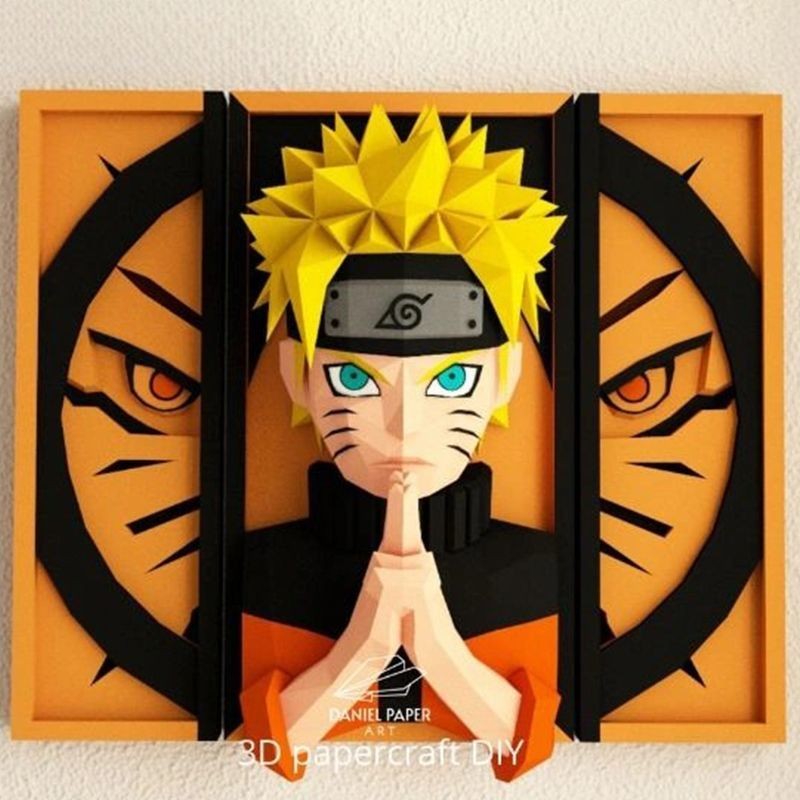 Dalam stok # Hiasan Ruang Tamu Naruto Dinding Bilik Kanak-kanak Lukisan ...