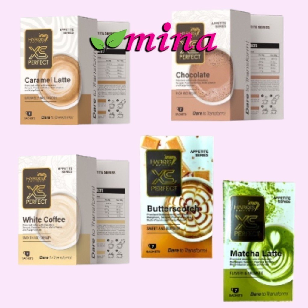 XS PERFECT APPETITE DRINK SERIES Chocolate Coklat Caramel Latte White ...