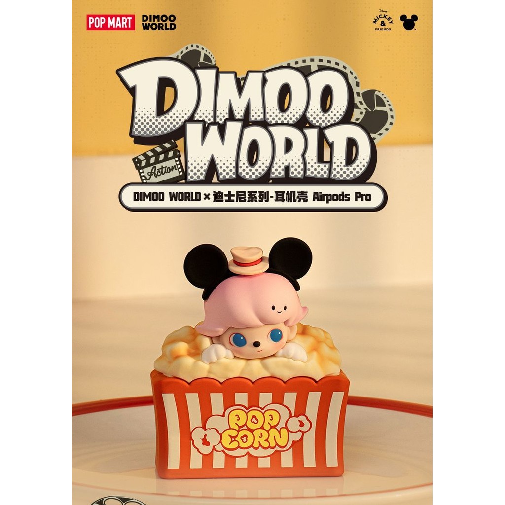 Popmart DIMOO WORLD x Disney Series Earphone Case Airpods Pro | Shopee ...