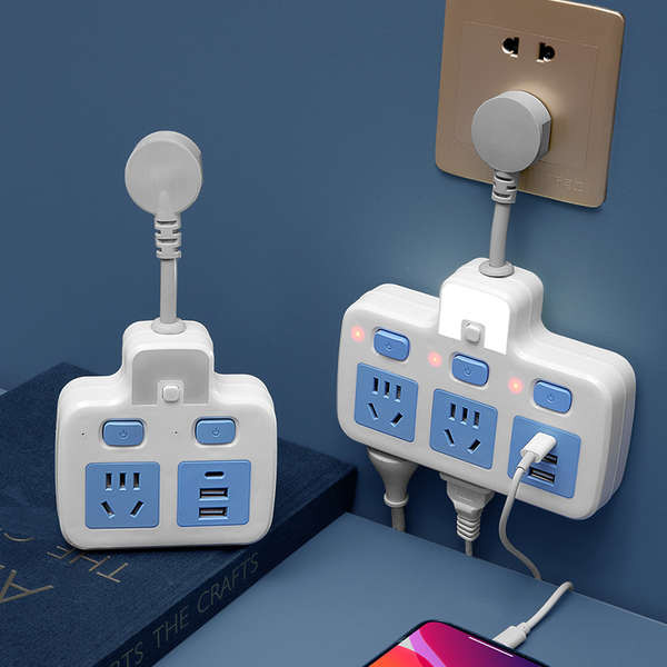 extension plug plug extension Multi-purpose Socket Panel Porous with ...