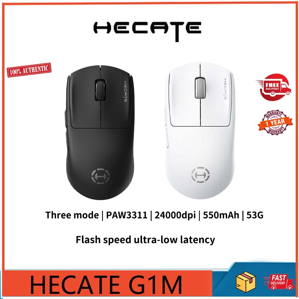 HECATE G1M three mode e-sports game lightweight office mouse | Shopee ...