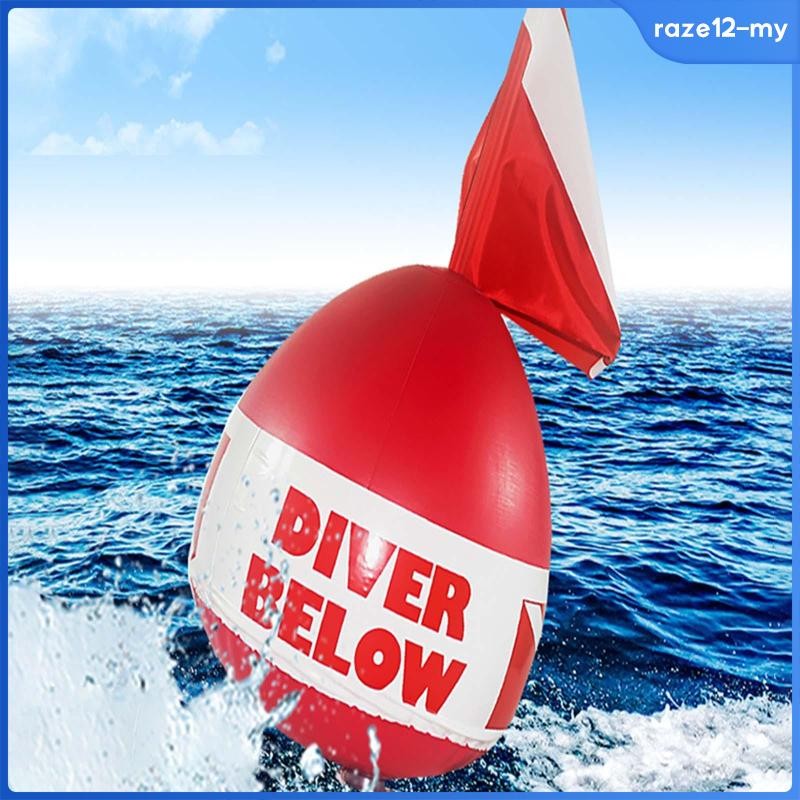 [RazecaMY] Inflatable Float with Dive Flag Float Diver below Floater ...