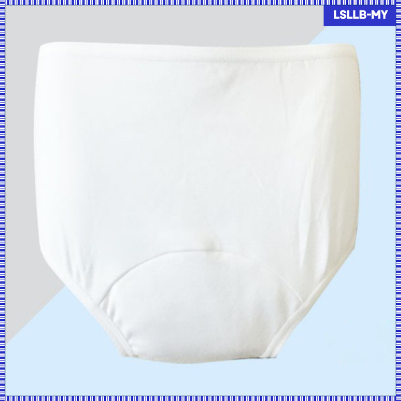 [LsllbMY] Incontinence Shorts, Washable Incontinence Diaper Pants Men ...