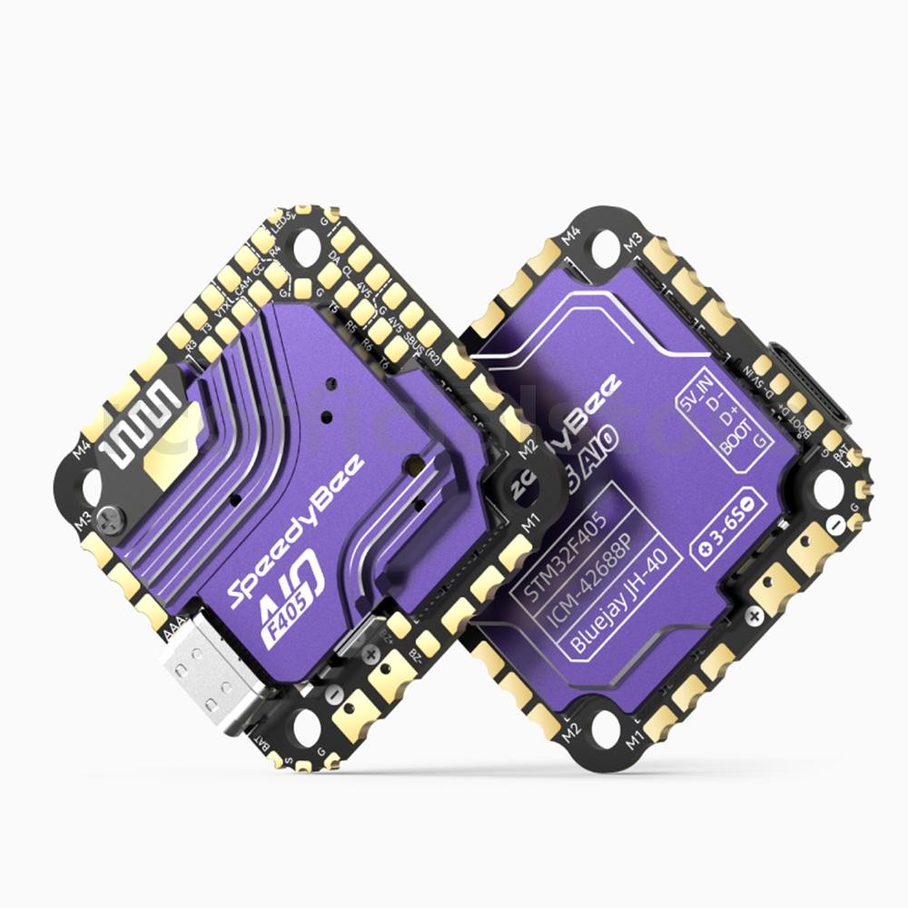 SpeedyBee F405 AIO 40A Flight Controller and ESC Board Two in One for ...