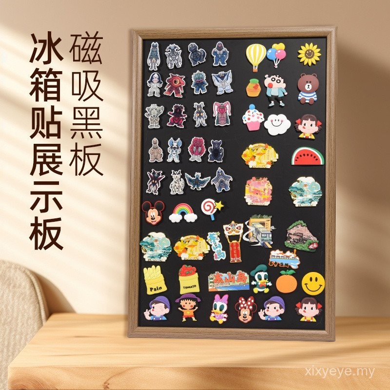 Refrigerator Stickers Display Board Magnetic Small Blackboard Makeup ...