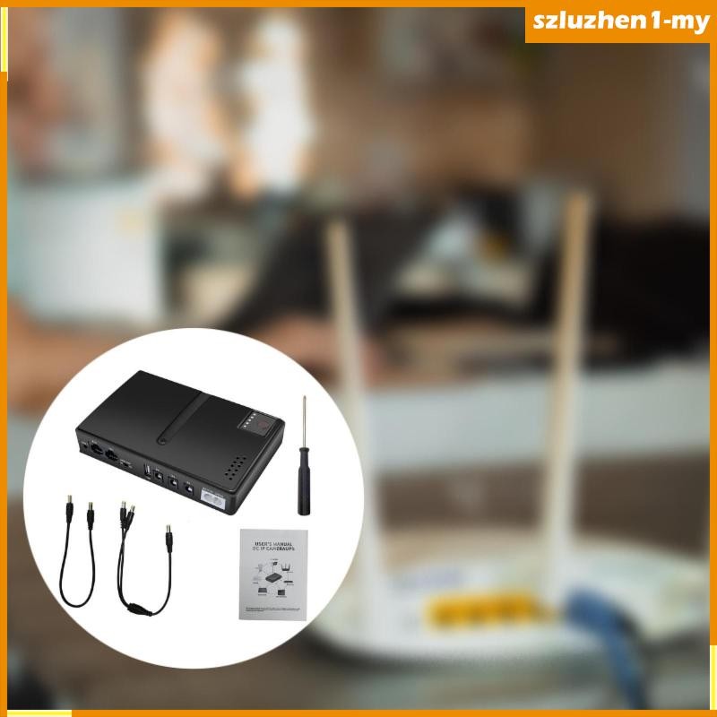 [SzluzhenfcMY] Mini Ups Battery Backup 5V 9V 12V Professional ...