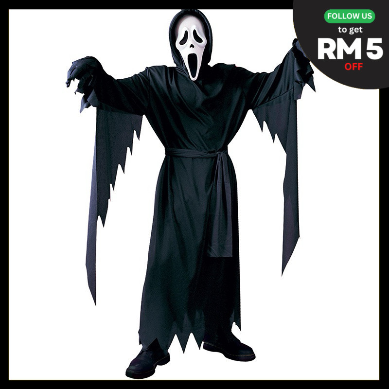 【Ready Stock🇲🇾】Halloween adult dress-up screaming costume prom party ...