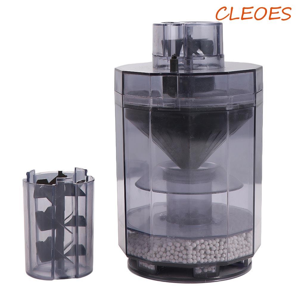 CLEOES Fish Stool Suction Collector, Single/Three Bladed Wheel Plastic ...