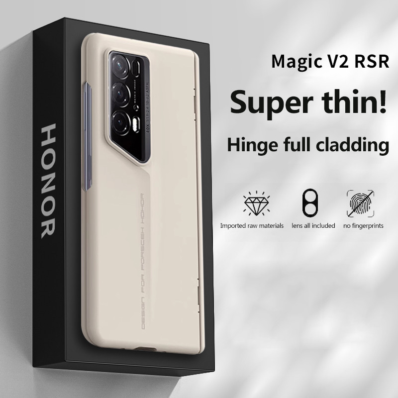 360 Full Protection Hinge Case For Honor Magic V2 V2RSR Tempered Glass ...