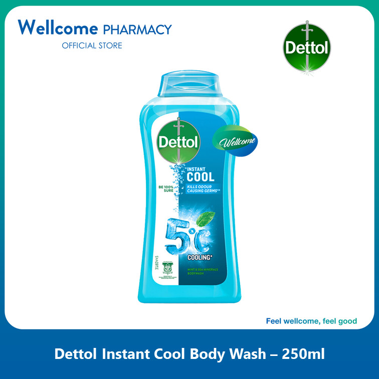 Dettol Profresh Cool Antibacterial Body Wash - 250ml | Shopee Malaysia