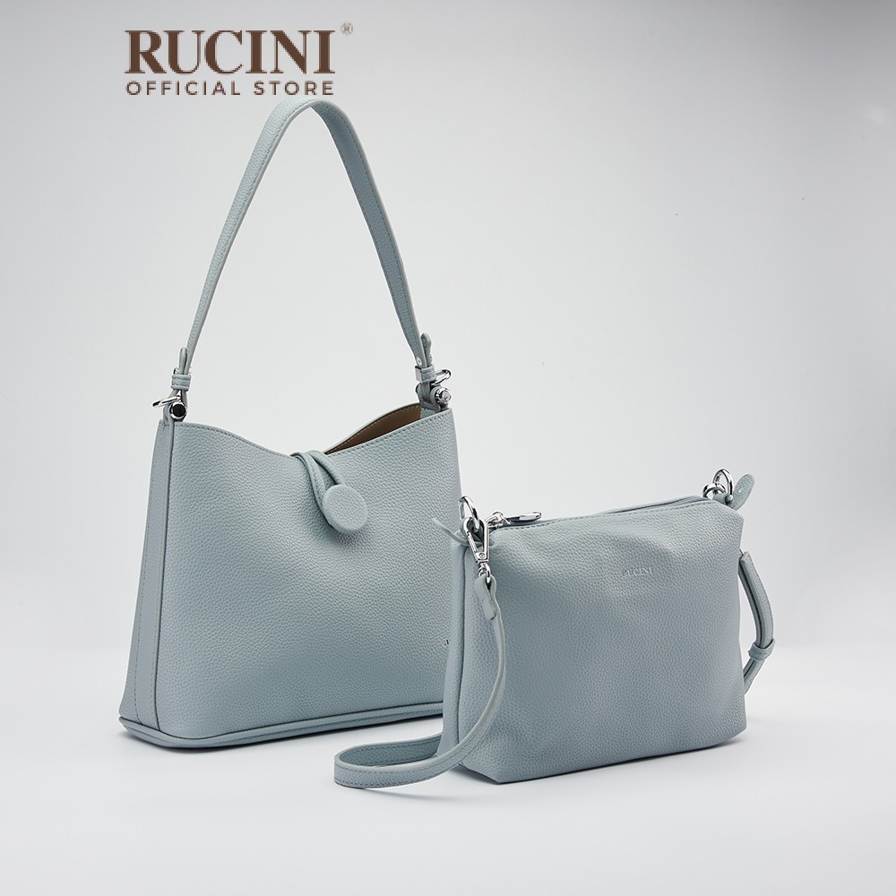 RUCINI Germaine PocketBlend Shoulder Bag RHC-HB1100 (Black/Blue/White ...