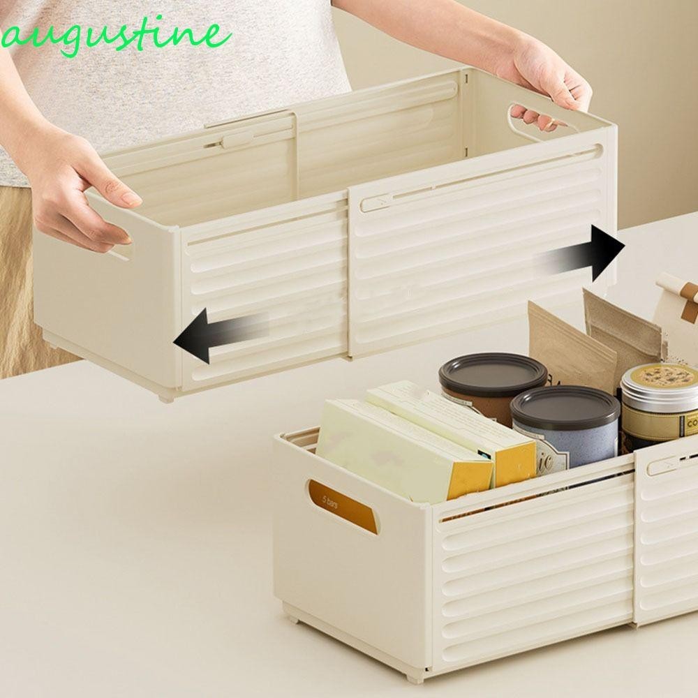 AUGUSTINE Flexible Clothes Storage Boxes, Stackable Stable Expandable ...