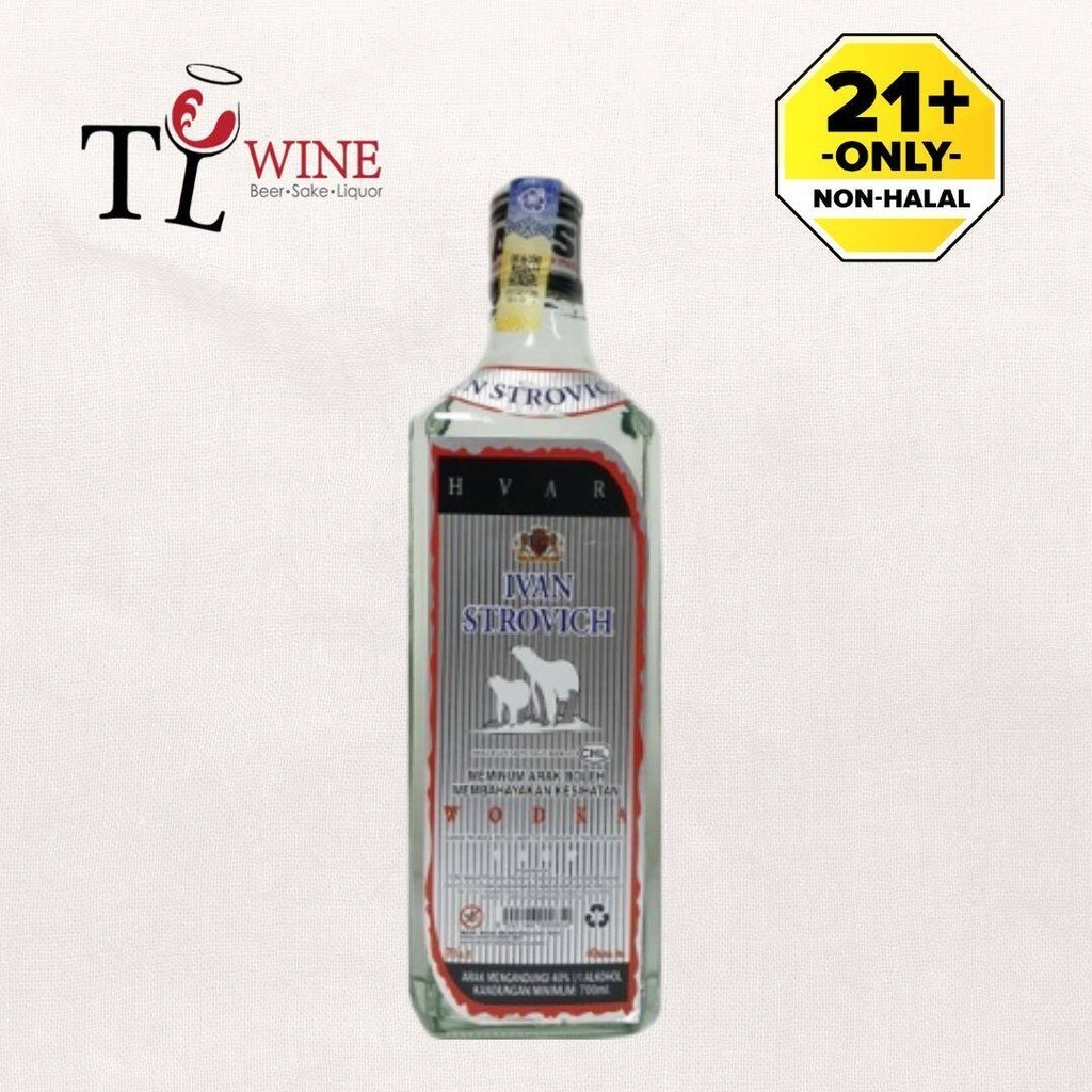Ivan Strovich vodka 700ml ALC: 35% Duty paid 100% ORIGINAL (Local Vodka ...